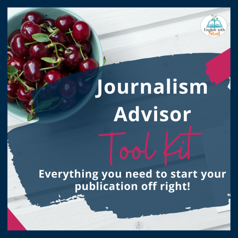10 most essential tools for any journalism advisor - English with Steil