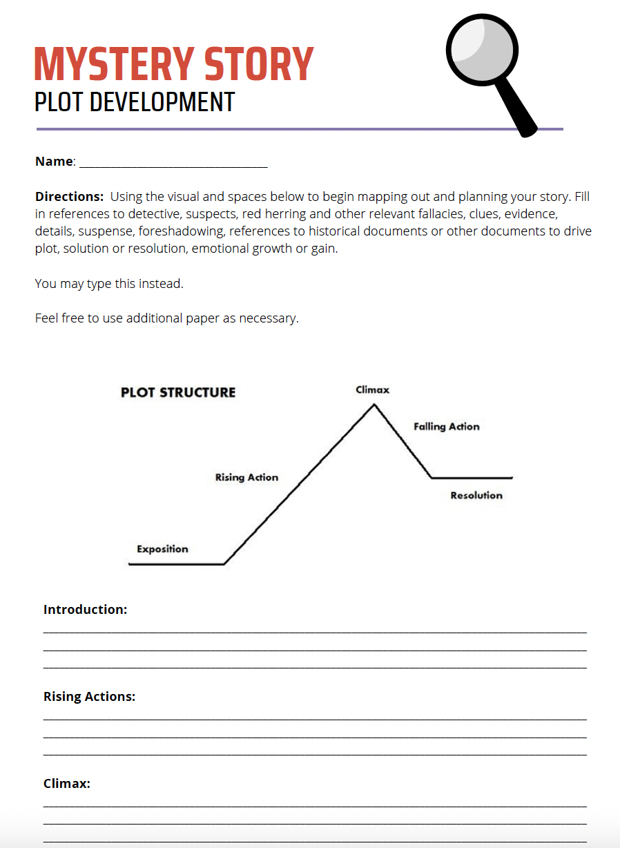 8 Creative Ideas to Teach Mystery Writing - English with Steil