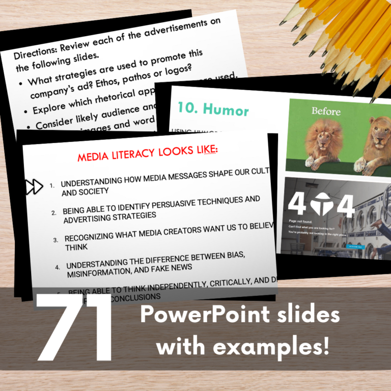 Tips for Teaching Media Literacy and Advertising Analysis - English ...