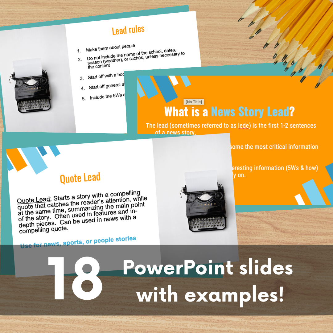 20 Quick Tips for Writing Newspaper Lead Paragraphs 🦋 - English with Steil