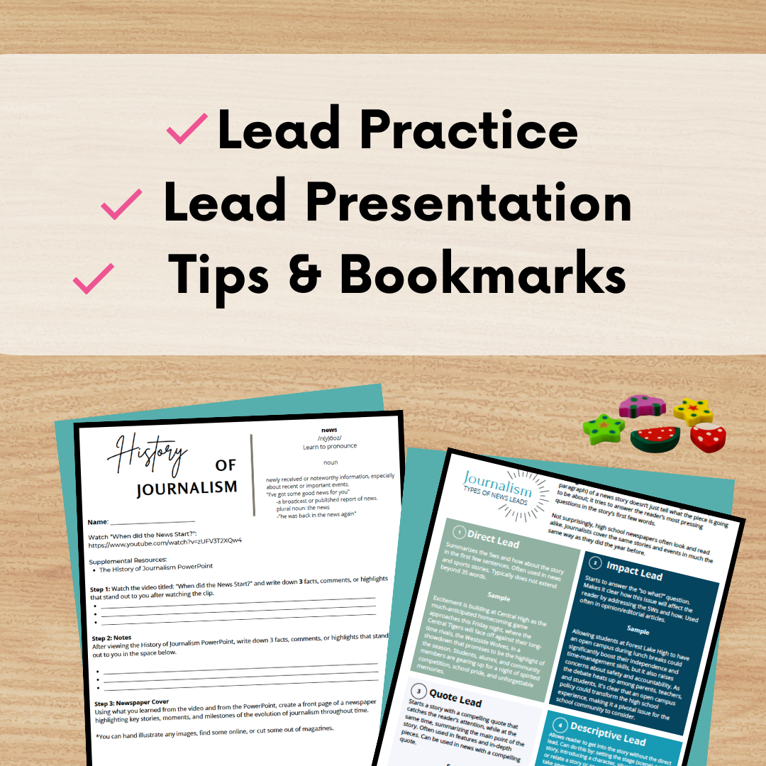 20 Quick Tips for Writing Newspaper Lead Paragraphs 🦋 - English with Steil