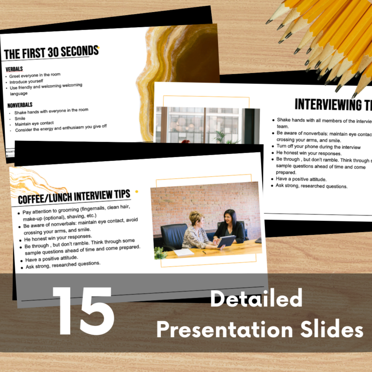 Teaching Interviewing Skills Through Mock Interviews (That Actually ...
